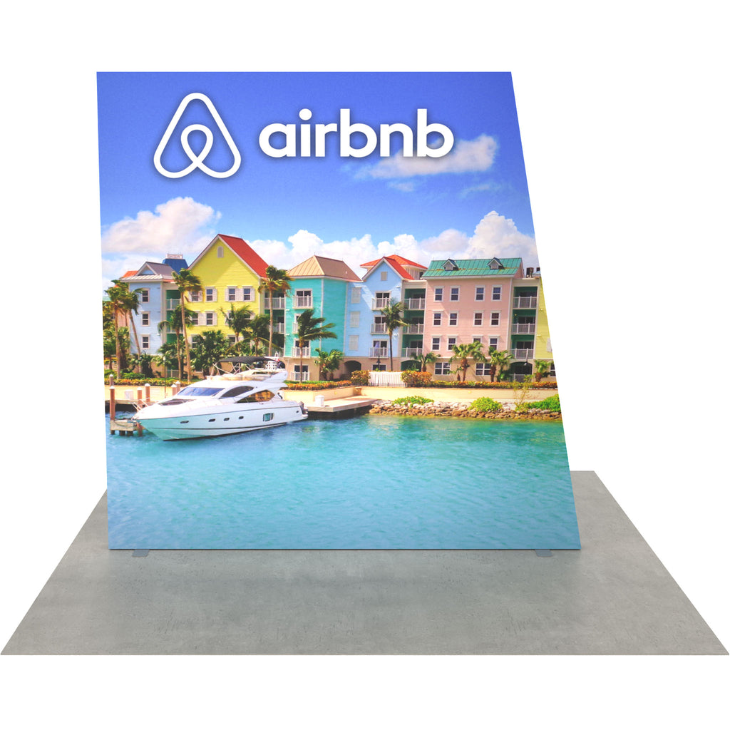 8ft Angled Firefly Lightbox - TradeShowBooth.com