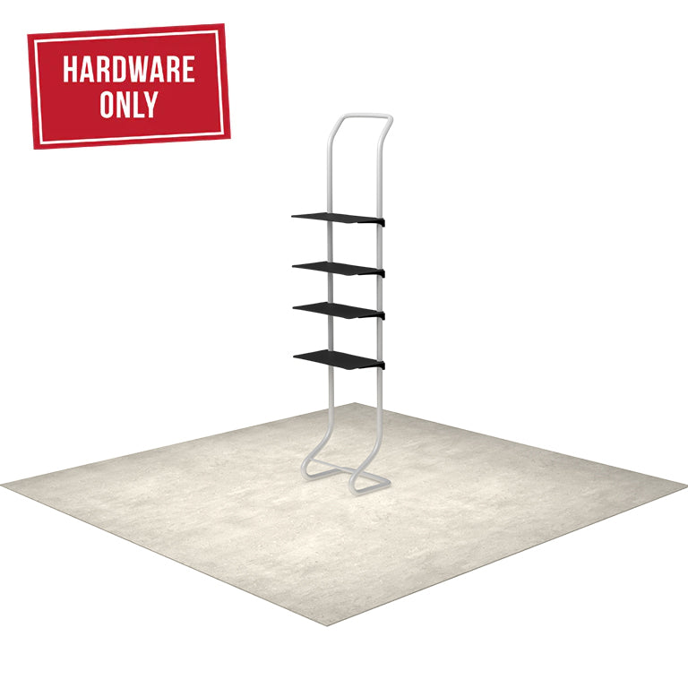 MAX Waterfall Shelving Kit - Hardware - TradeShowBooth.com