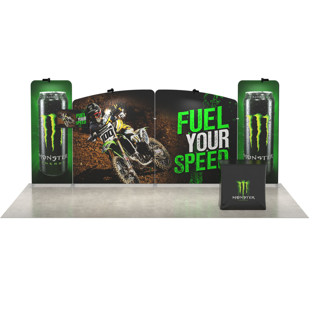 20ft QuickZip™ - Monument Modular Trade Show Booth - TradeShowBooth.com