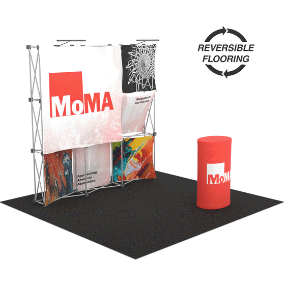 8ft 3D Snap-Up - Kit A - TradeShowBooth.com