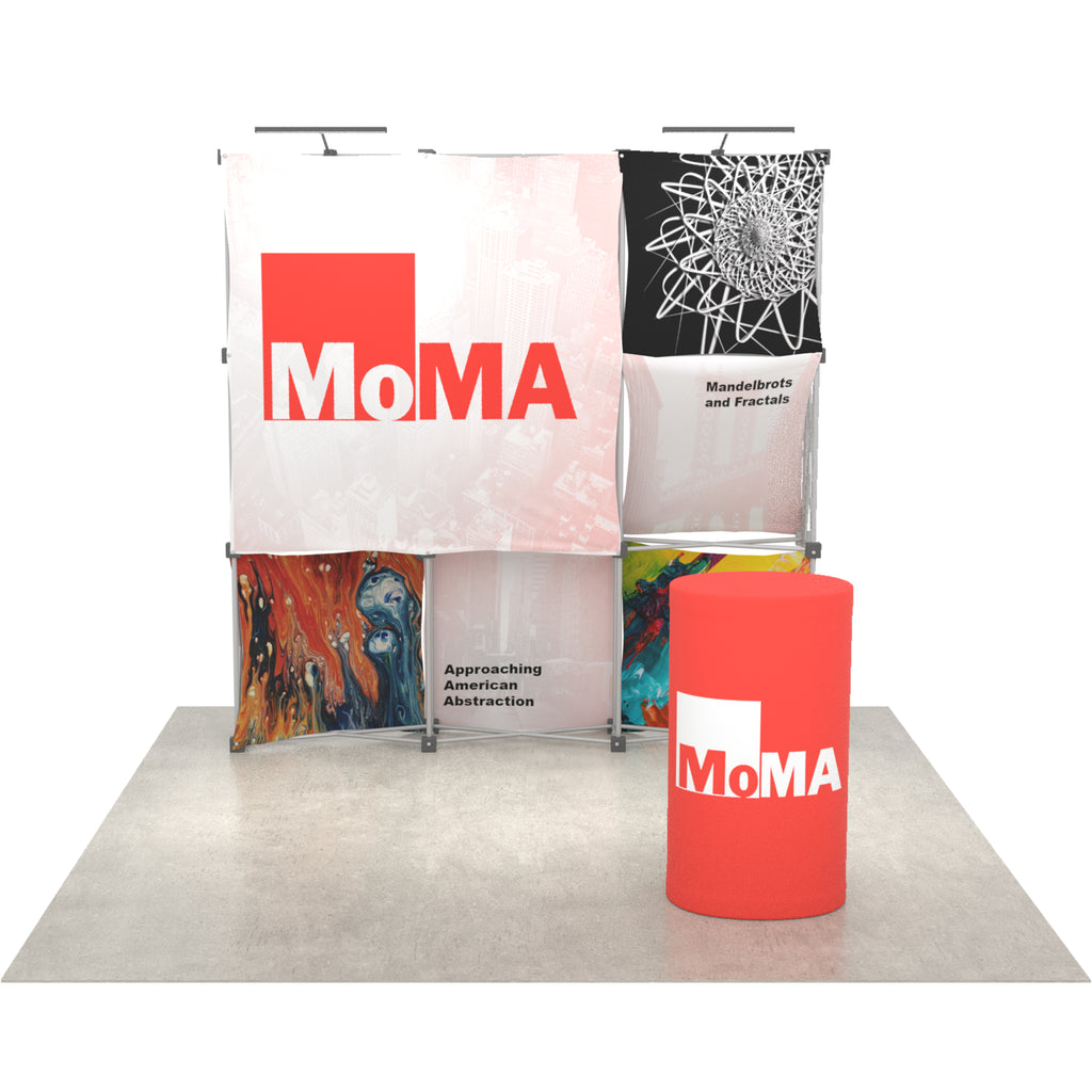 8ft 3D Snap-Up - Kit A - TradeShowBooth.com