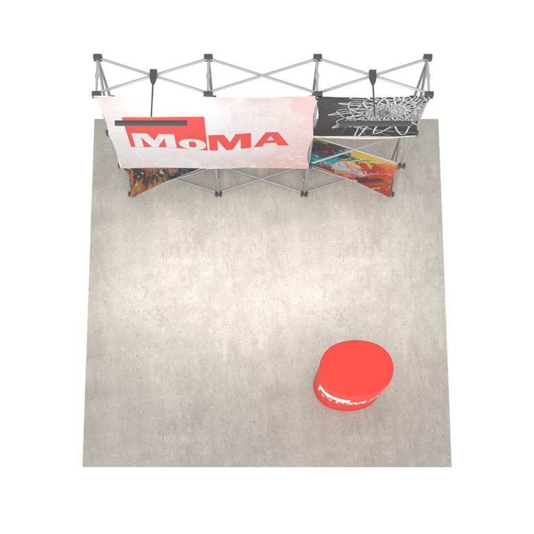 8ft 3D Snap-Up - Kit A - TradeShowBooth.com