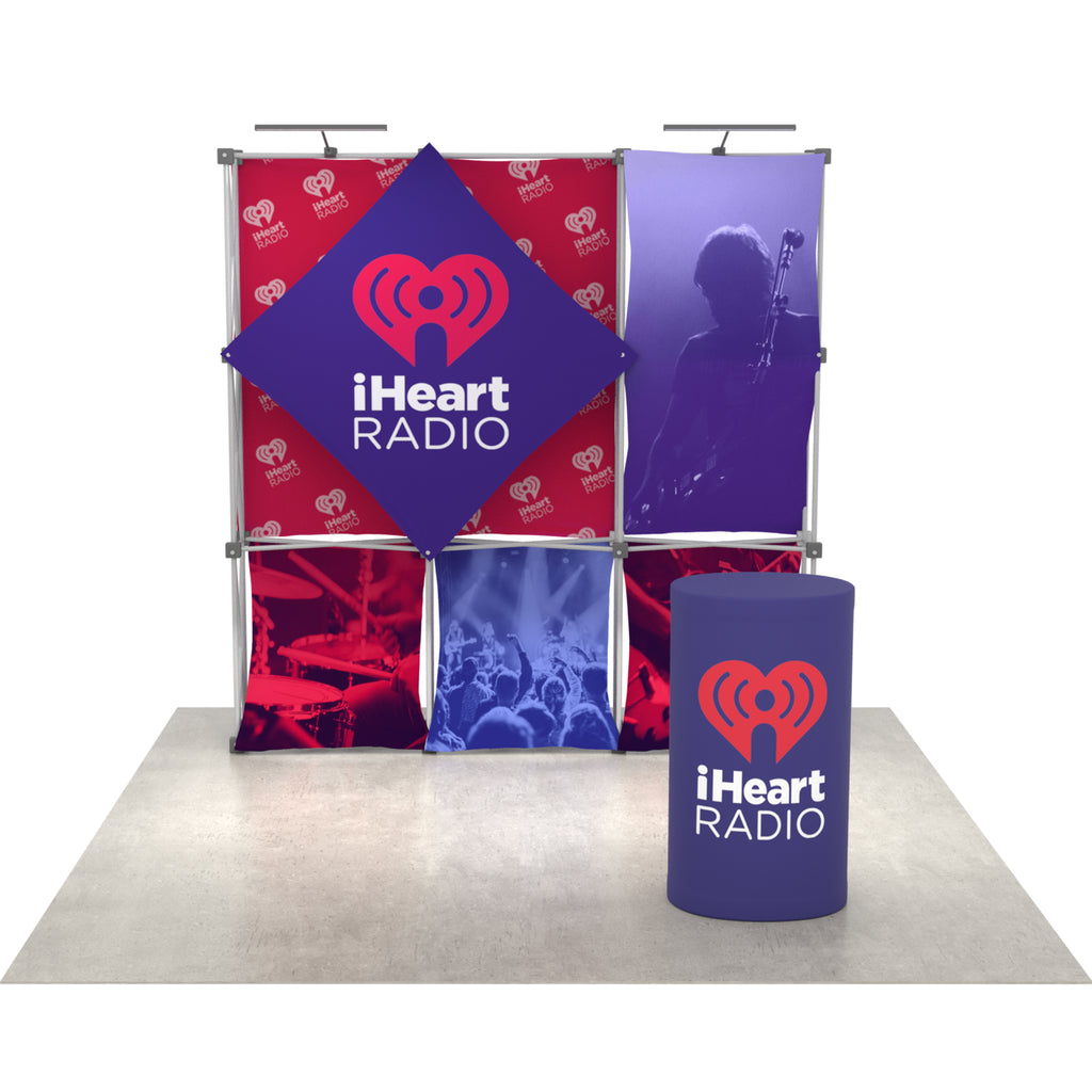 8ft 3D Snap-Up - Kit B - TradeShowBooth.com