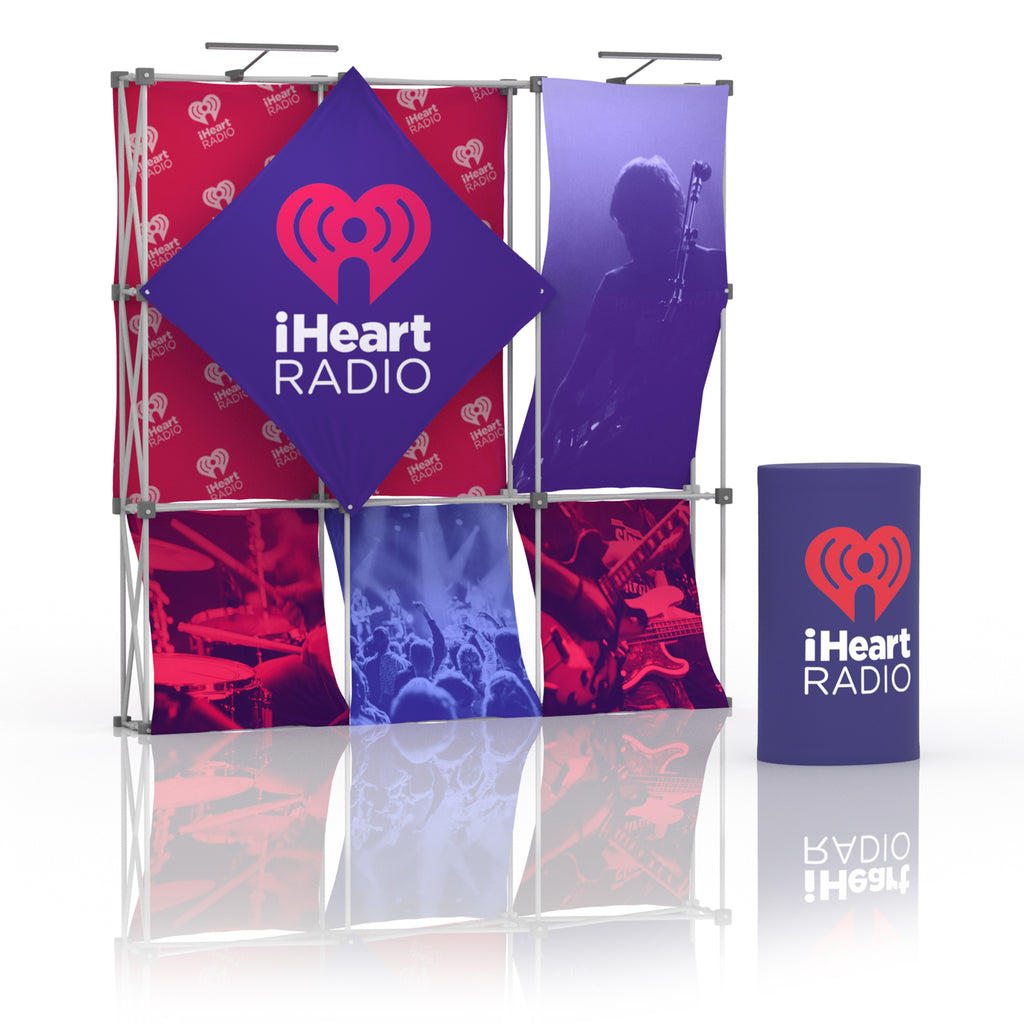 8ft 3D Snap-Up - Kit B - TradeShowBooth.com
