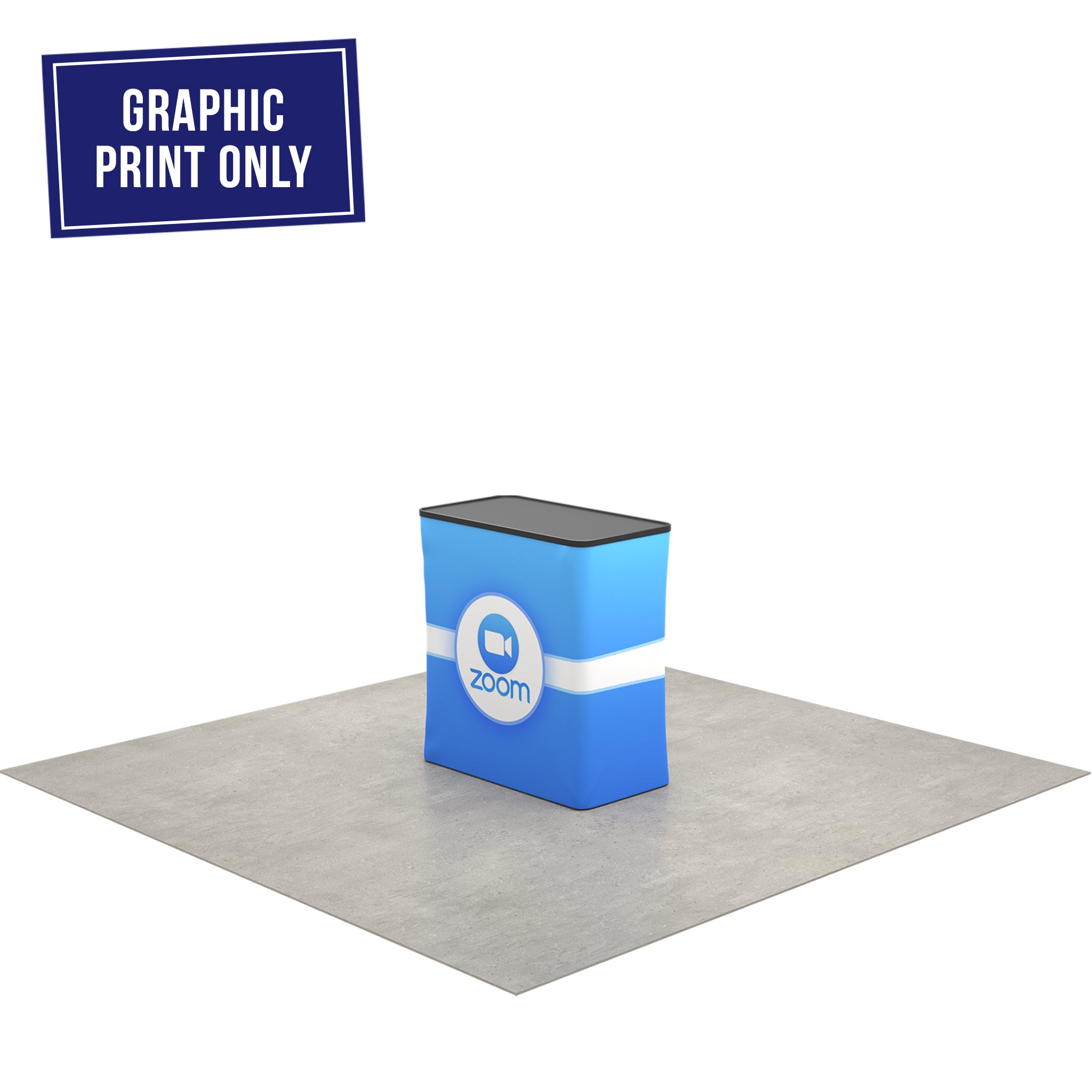 Podium - Graphic Print Only - TradeShowBooth.com